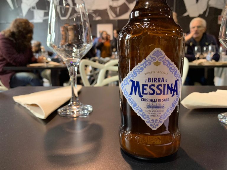 Ecco la nuova Birra Messina "Cristalli di sale"