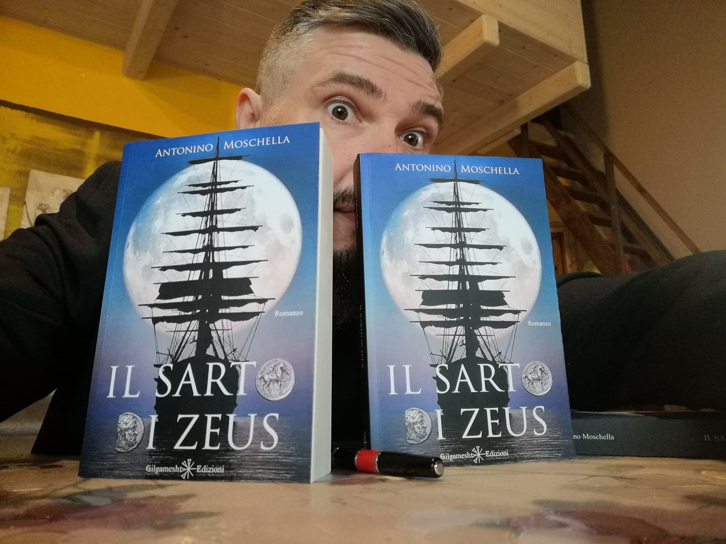 "Il sarto di Zeus" in libreria il libro del messinese Antonio Moschella