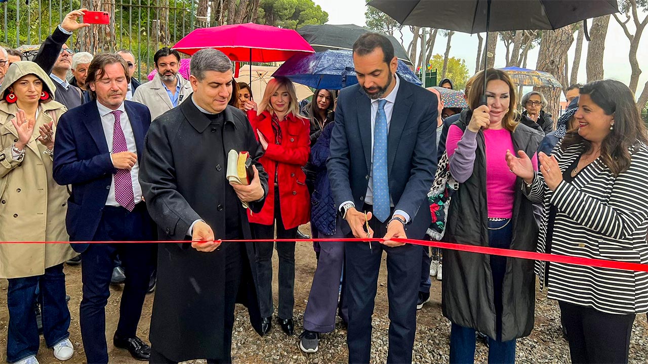 Messina, inaugurata l’area a verde di Montepiselli