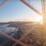 Messina, la magia del Pilone al tramonto, in un video