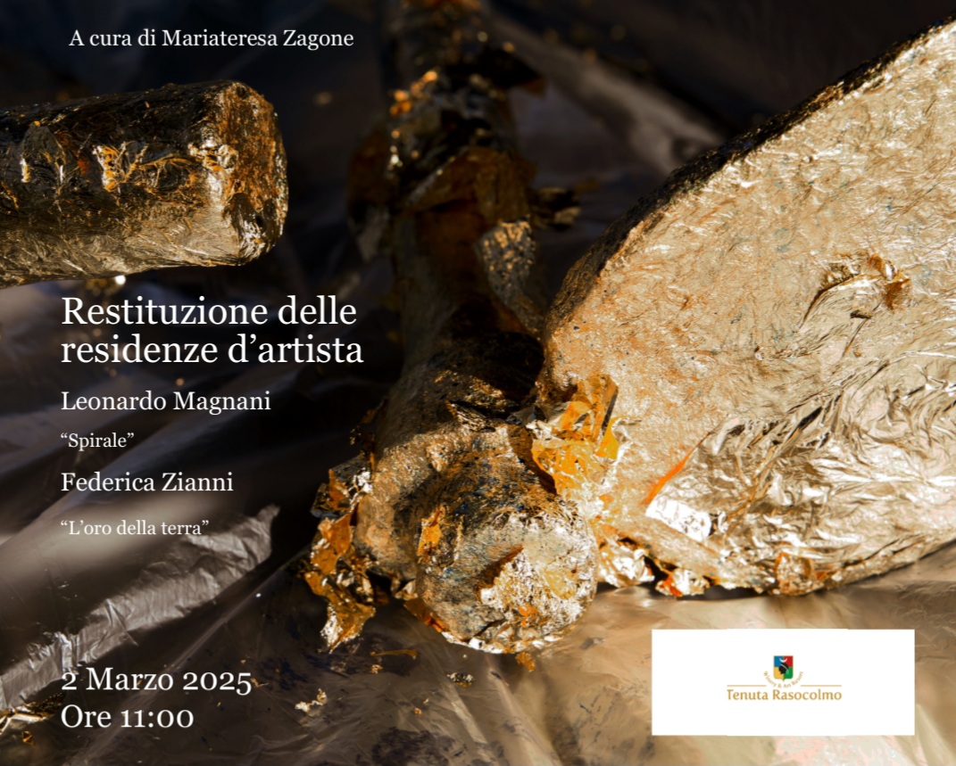 Residenze d'artista: domenica la restituzione delle opere dei vincitori ...